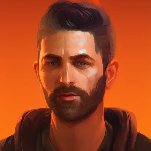 Colorful Portraits Of Men Stable Diffusion Prompt | PromptBase