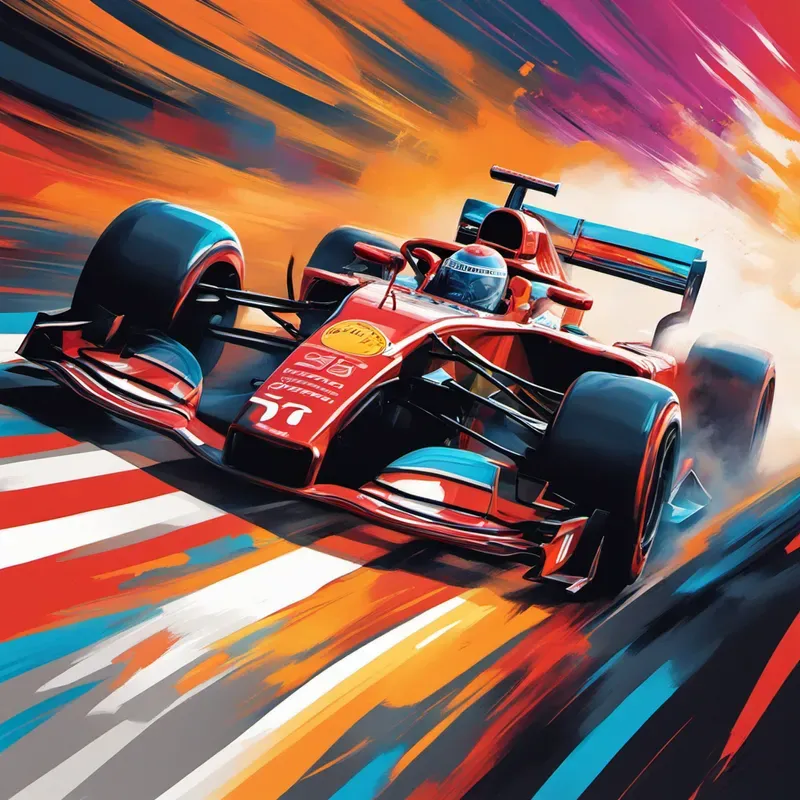 Racing Car Colorful Wallpapers Stable Diffusion Prompt | PromptBase