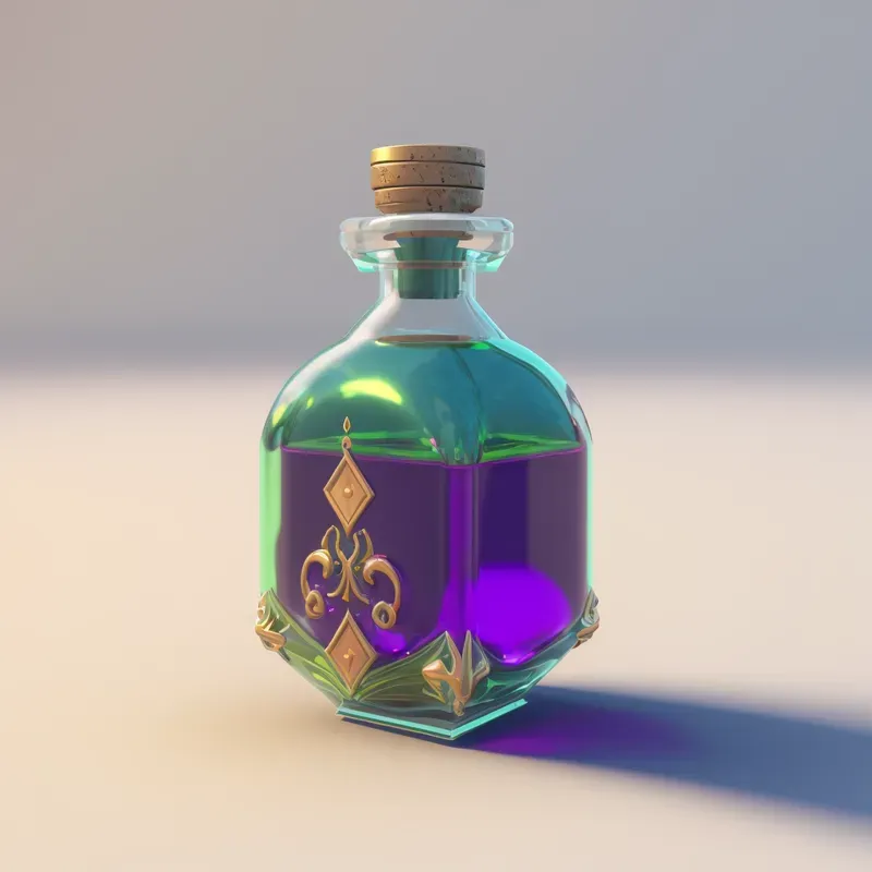 Video Game Potion Assets Midjourney Prompt | PromptBase