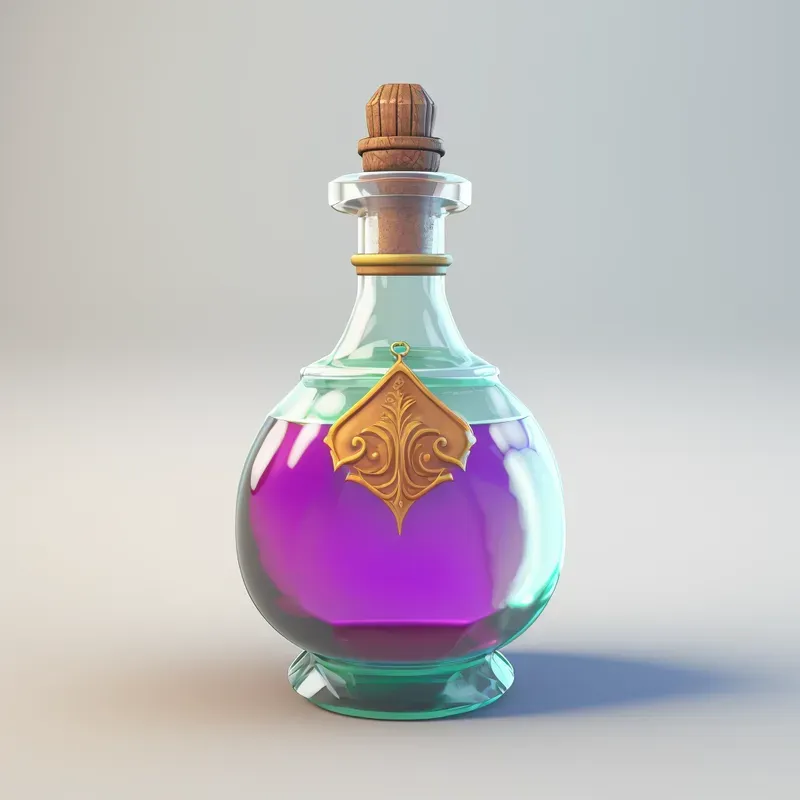 Video Game Potion Assets Midjourney Prompt | PromptBase