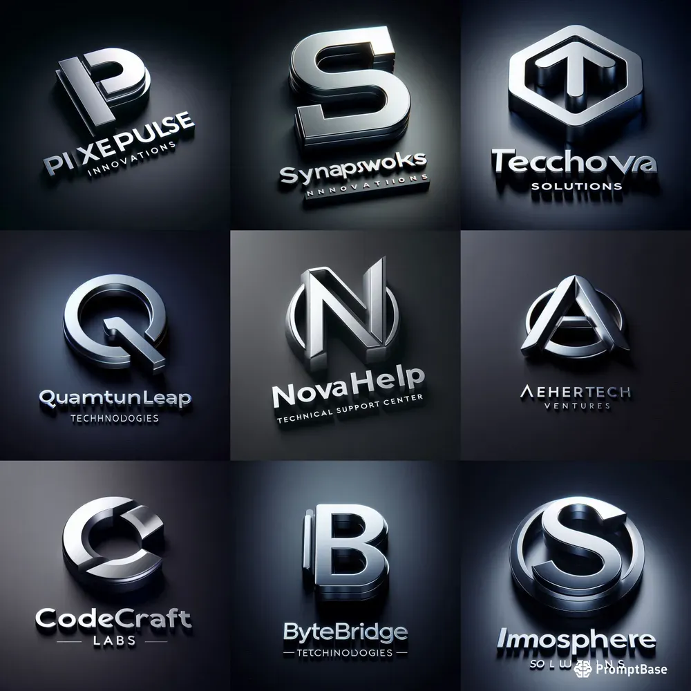 Elegantly Designed Logos DALL·E Prompt | PromptBase