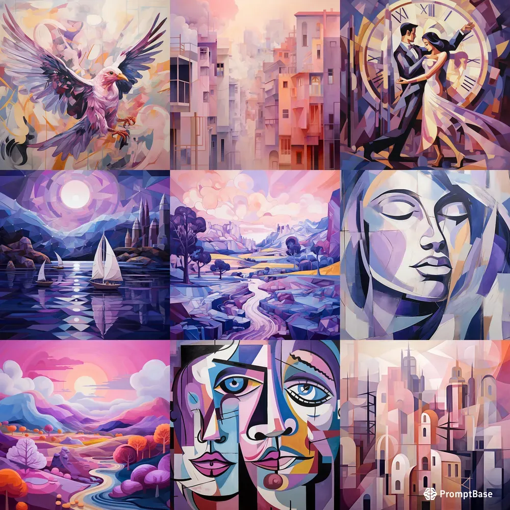 Picasso Cubism Meets Impressionism Midjourney Prompt | PromptBase