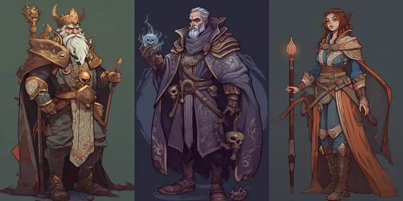 2D RPG Style Character Illustrations Midjourney Prompt | PromptBase