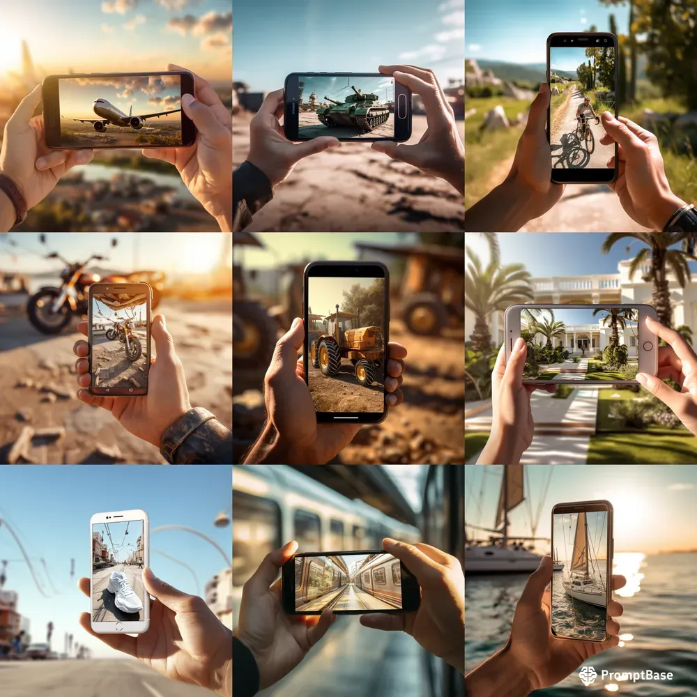 Hand-taken Mobile Shots Midjourney Prompt | PromptBase
