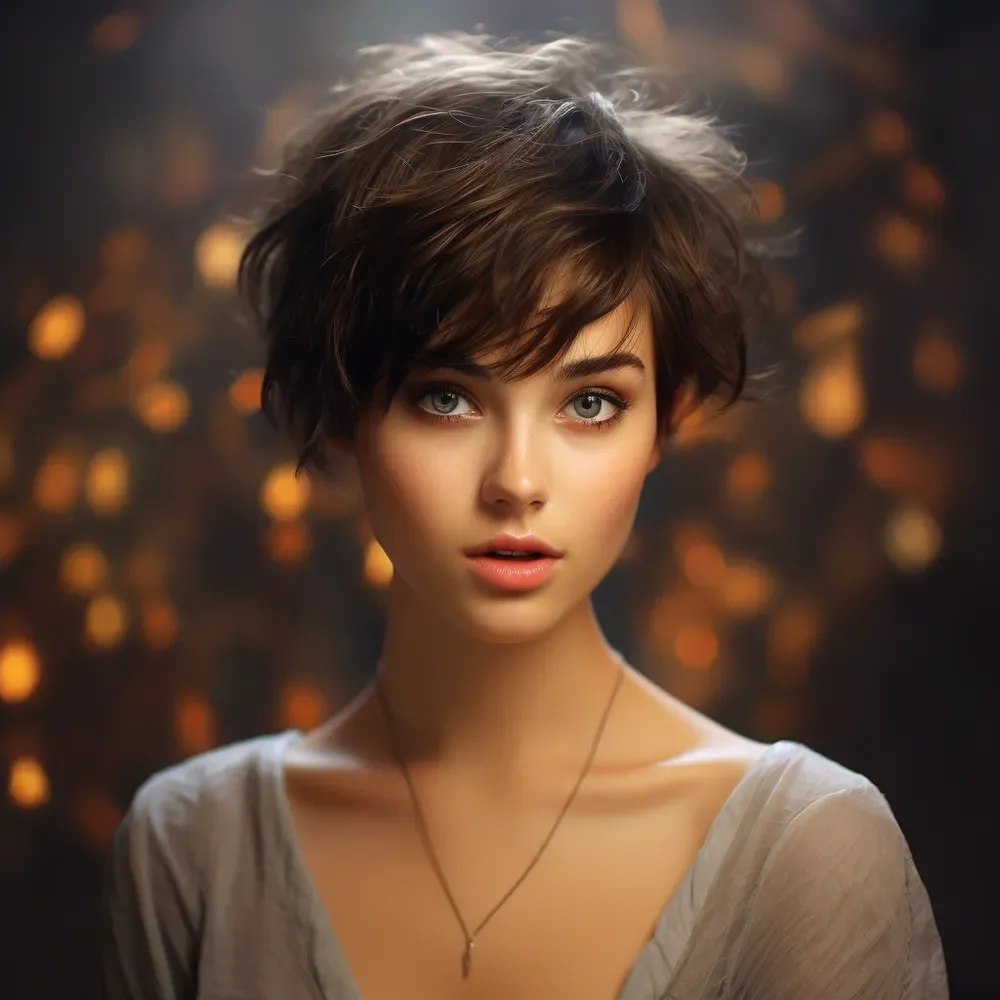 Haircuts Models For Women Midjourney Prompt | PromptBase