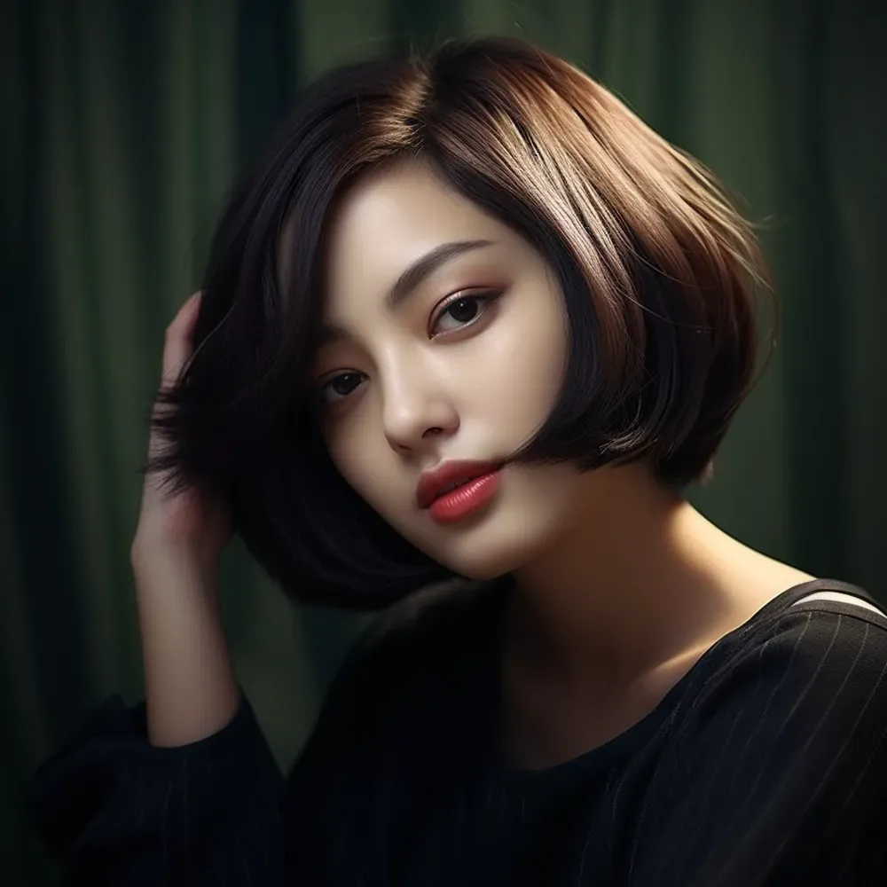 Haircuts Models For Women Midjourney Prompt | PromptBase