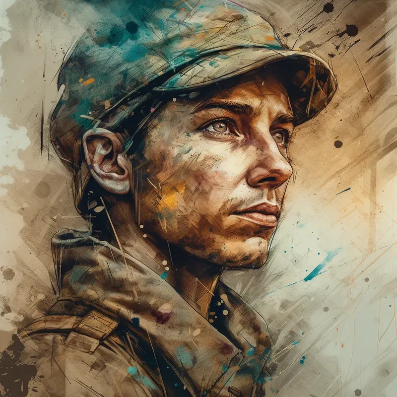 Artistic Portraits Paintings Of Anyone Midjourney Prompt | PromptBase
