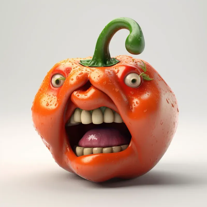 Crazy Creepy Vegetables Midjourney Prompt | PromptBase