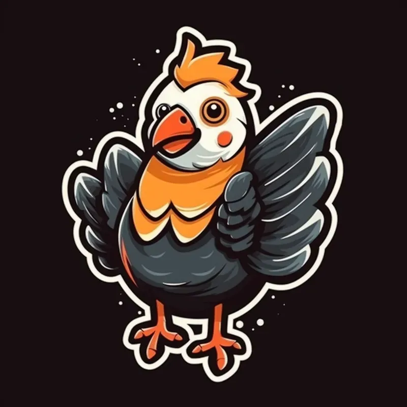 Simple Funny Cartoon Stickers Midjourney Prompt | PromptBase