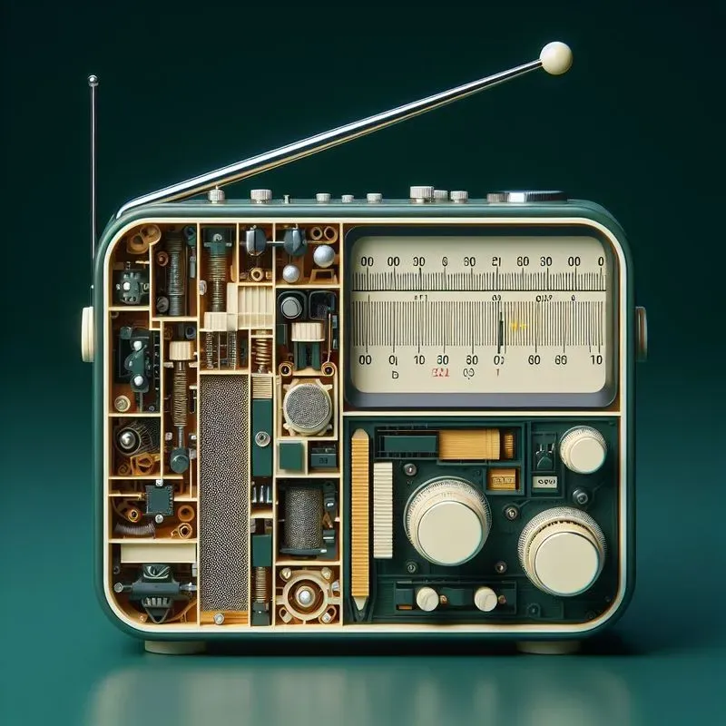Cell Radio Mechanisms Visible DALL·E Prompt | PromptBase