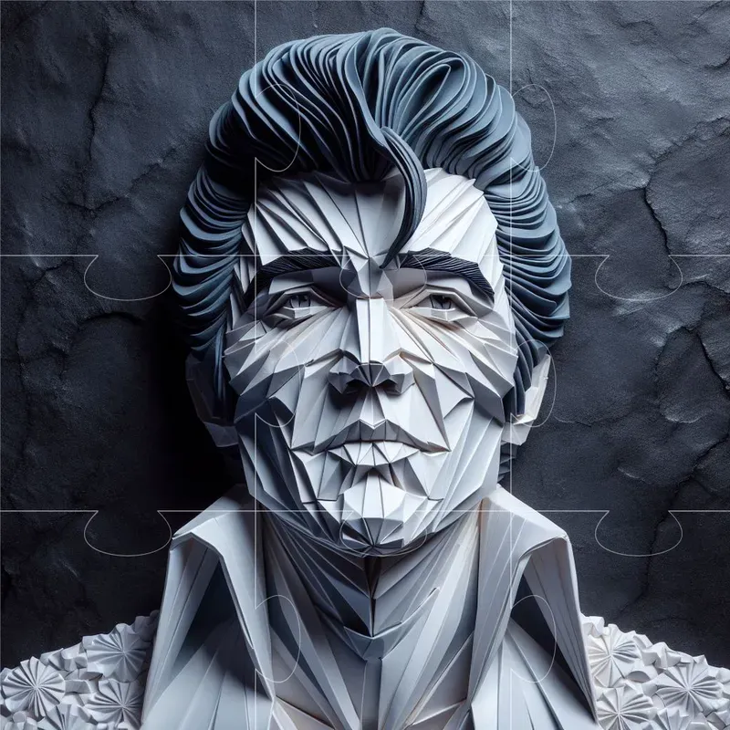 Origami Portraits DALL·E Prompt | PromptBase