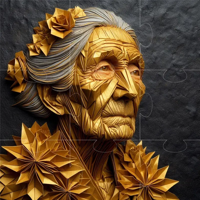 Origami Portraits DALL·E Prompt | PromptBase