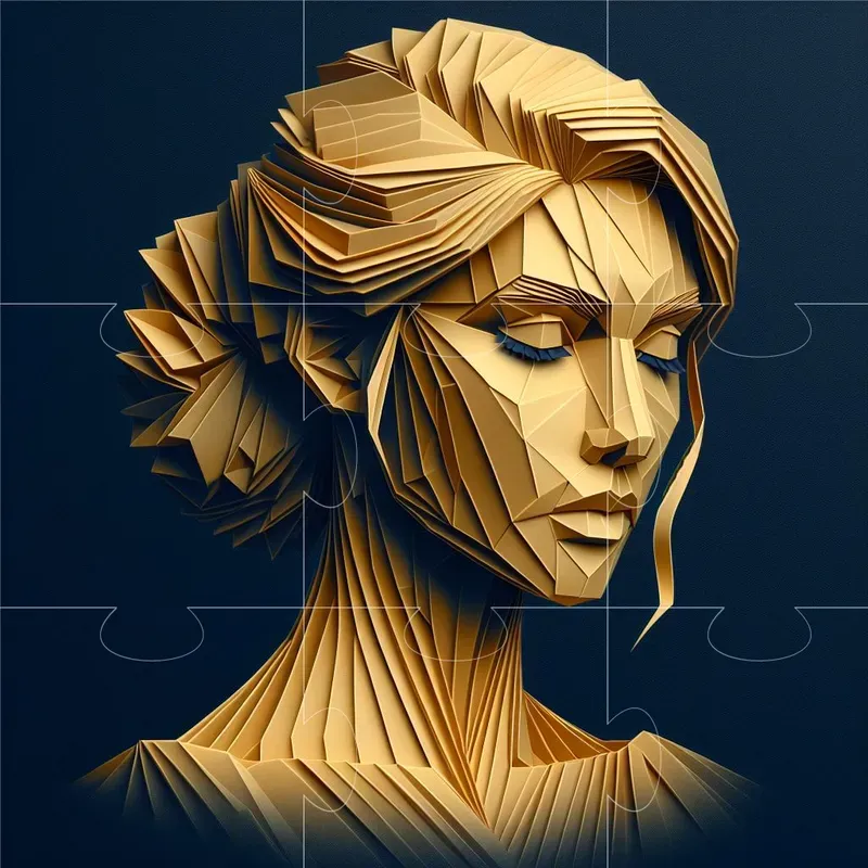 Origami Portraits DALL·E Prompt | PromptBase