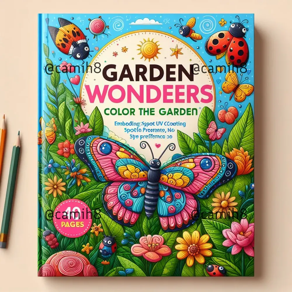 Dalle Customizable Coloring Book Covers DALL·E Prompt | PromptBase