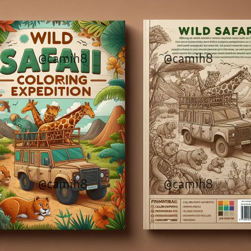 Coloring Book Covers DALL·E Prompt | PromptBase