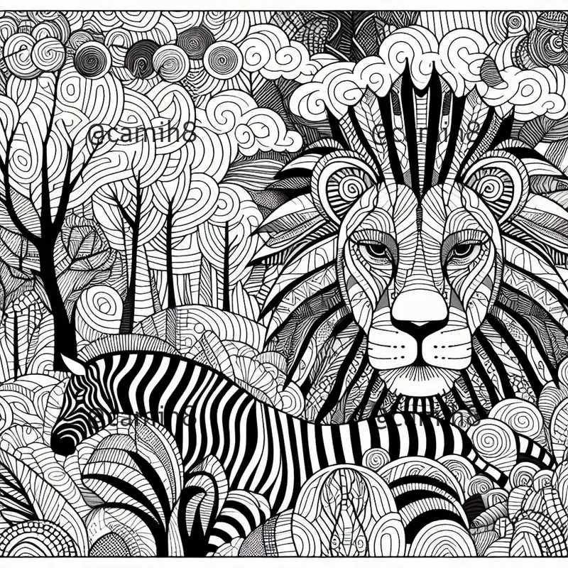 Coloring Pages DALL·E Prompt | PromptBase