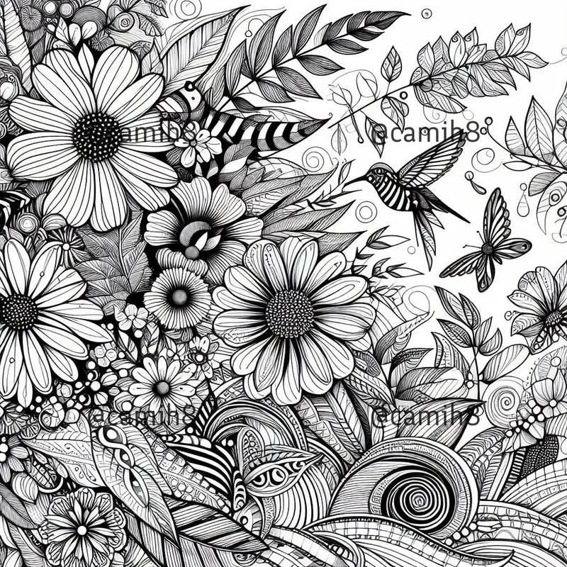 Coloring Pages DALL·E Prompt | PromptBase