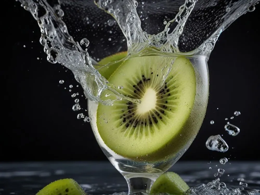 Dynamic Fruit Plunge Photographs Leonardo Ai Prompt | PromptBase