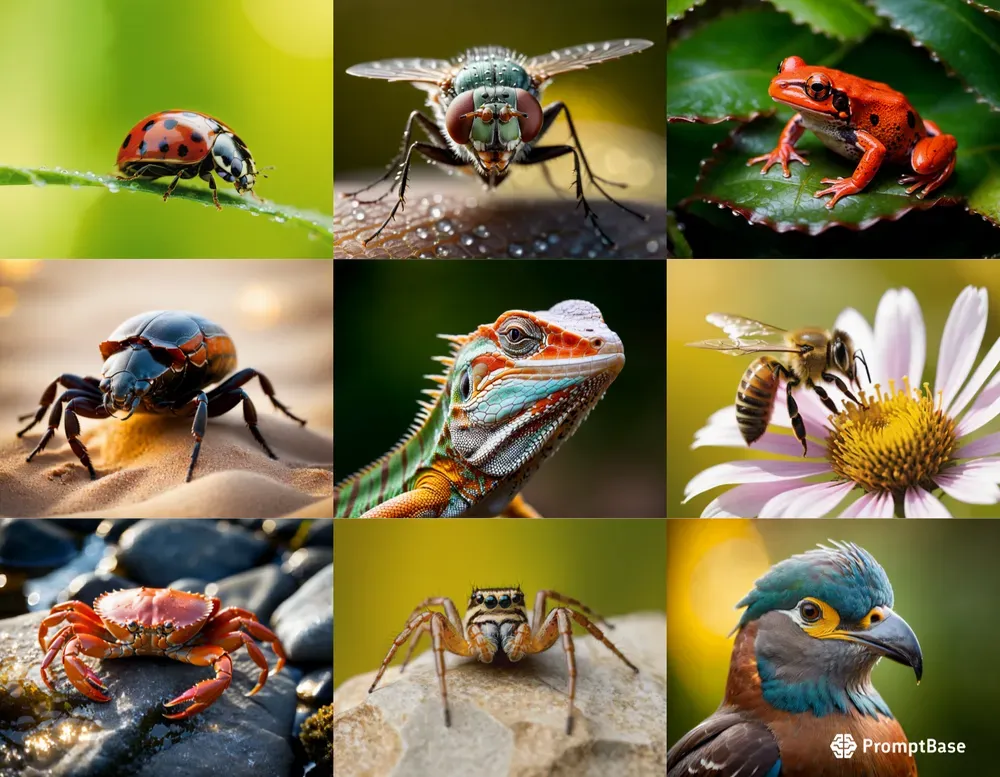 Macro Animal Photographs Stable Diffusion Prompt | PromptBase