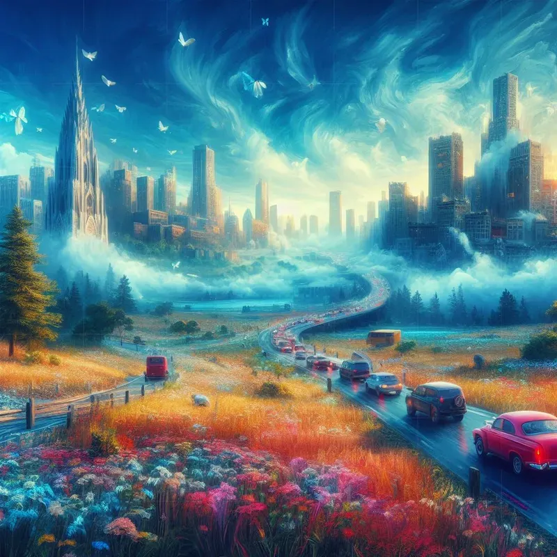 Dreamscapes Art DALL·E Prompt | PromptBase