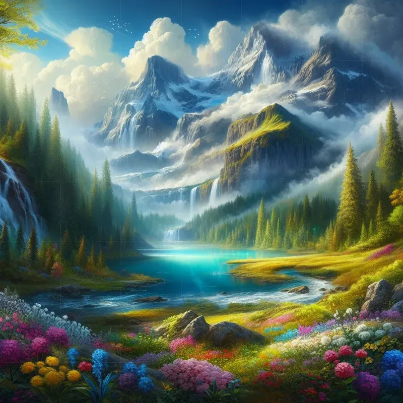 Dreamscapes Art DALL·E Prompt | PromptBase