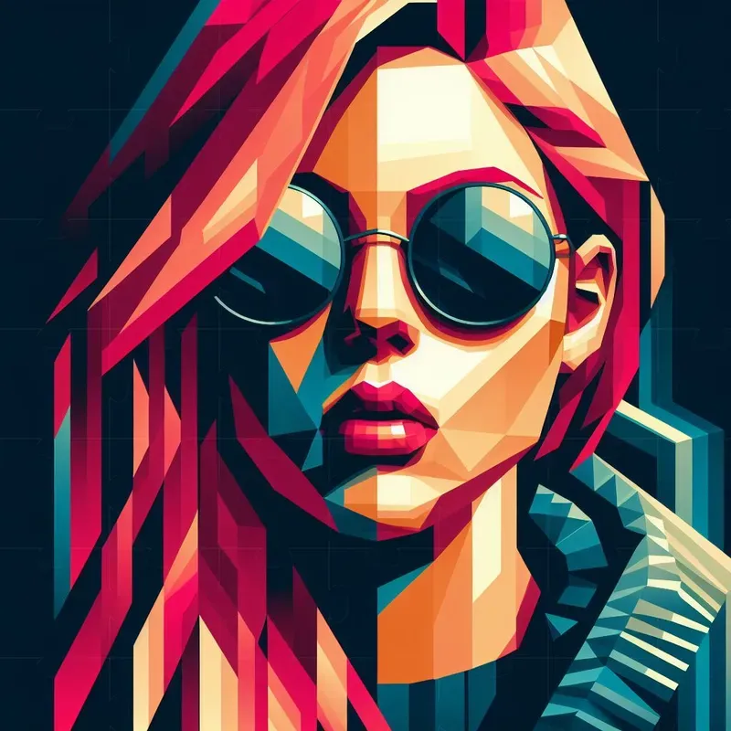 Low Poly Digital Art DALL·E Prompt | PromptBase