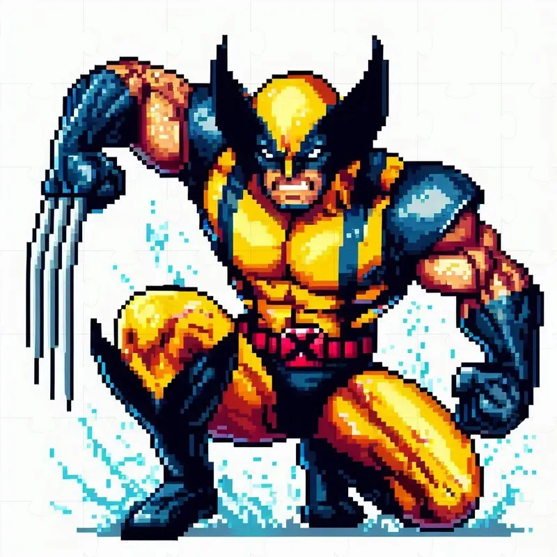 Fighters Pixel Art DALL·E Prompt | PromptBase