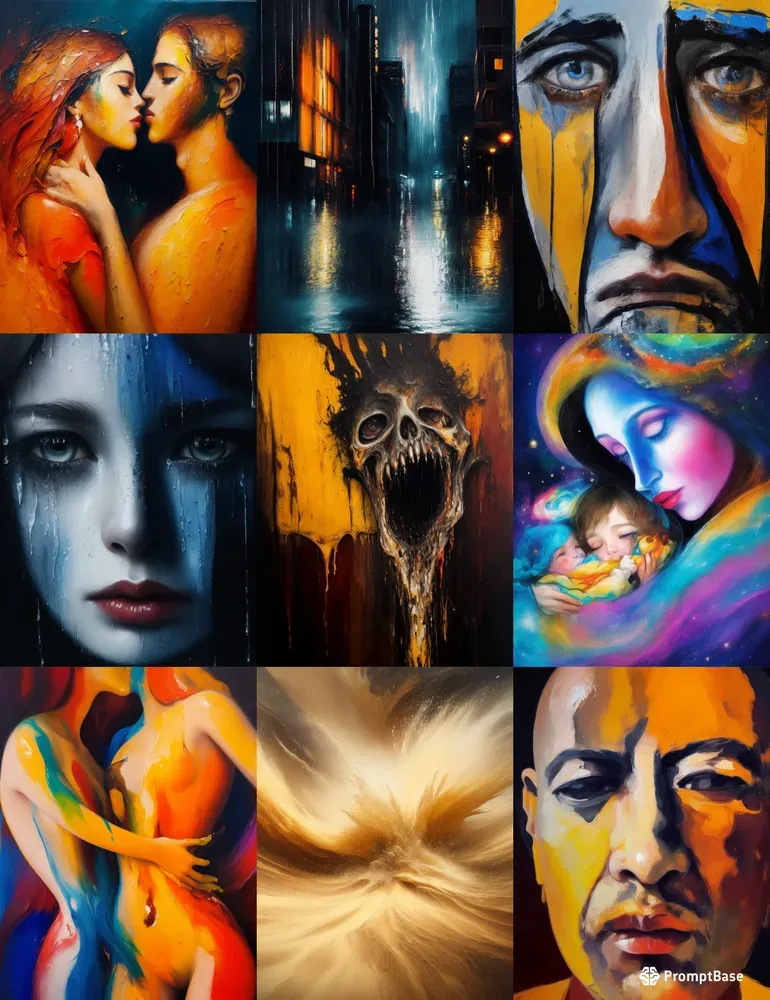 Custom Abstract Art- Express Emotions Leonardo Ai Prompt | PromptBase