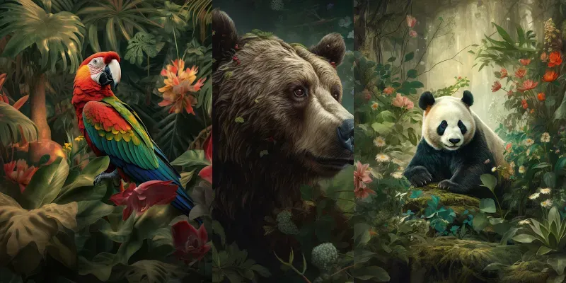 Hyper Realist Painters Paint Animals Midjourney Prompt | PromptBase