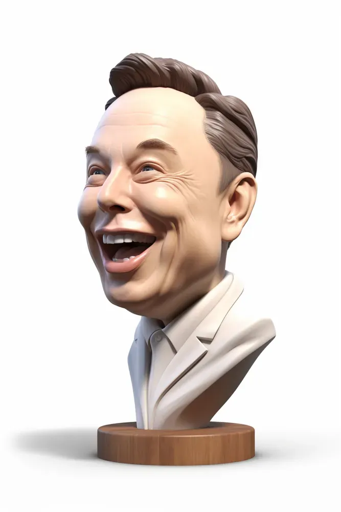Funny Caricature Statues Of Any Characters Midjourney Prompt | PromptBase
