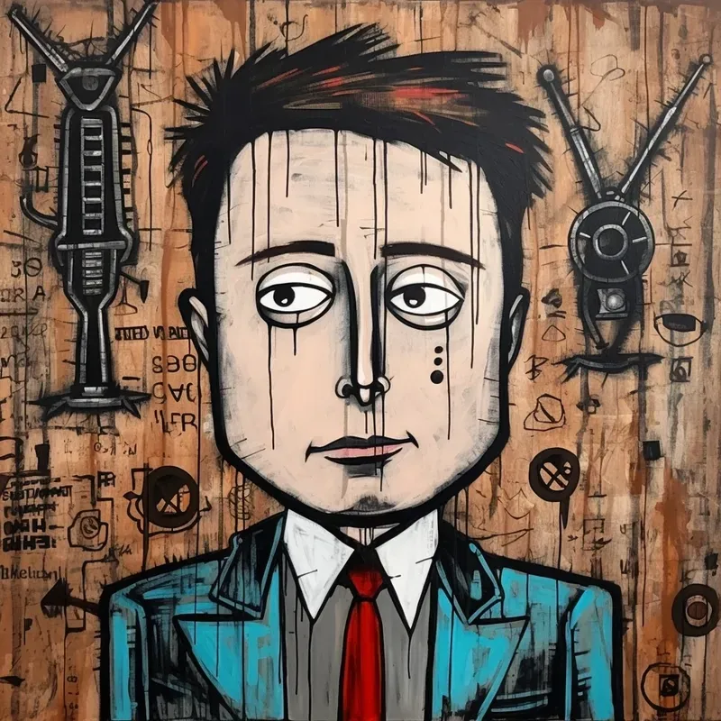 Comically Funny Illustrations Of Characters Midjourney Prompt | PromptBase