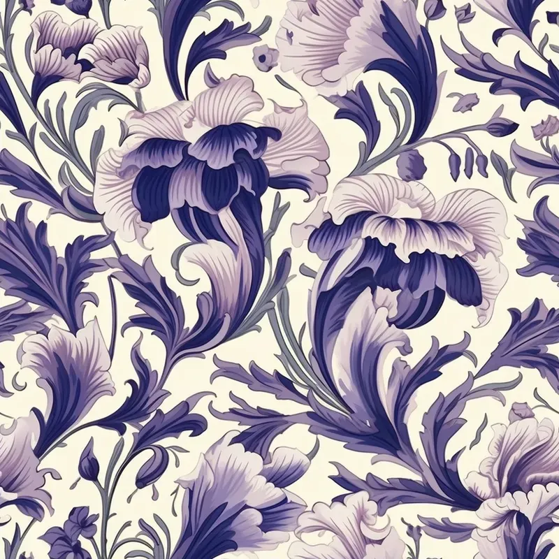 Classy Seamless Floral Patterns Midjourney Prompt | PromptBase