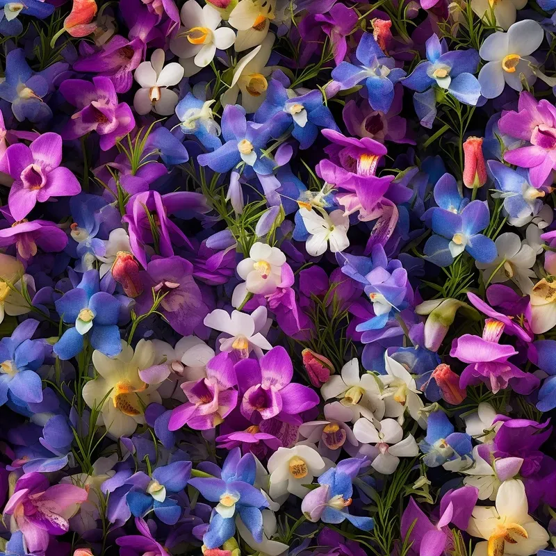 Realistic Photos Of Seamless Floral Patterns Midjourney Prompt | PromptBase