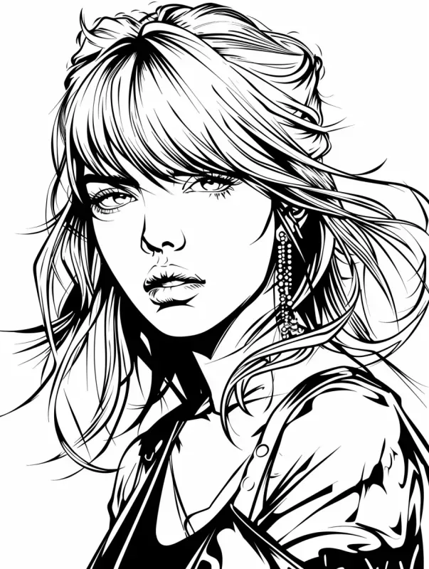 Create Iconic Characters Coloring Book Midjourney Prompt | PromptBase