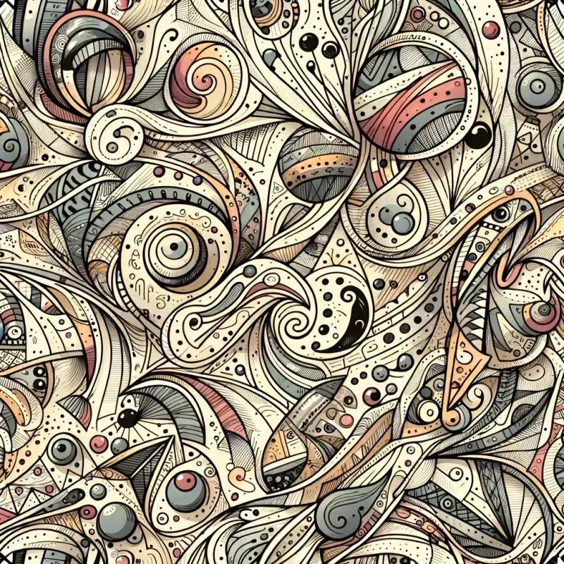 Endless Seamless Lines And Shapes Patterns DALL·E Prompt | PromptBase