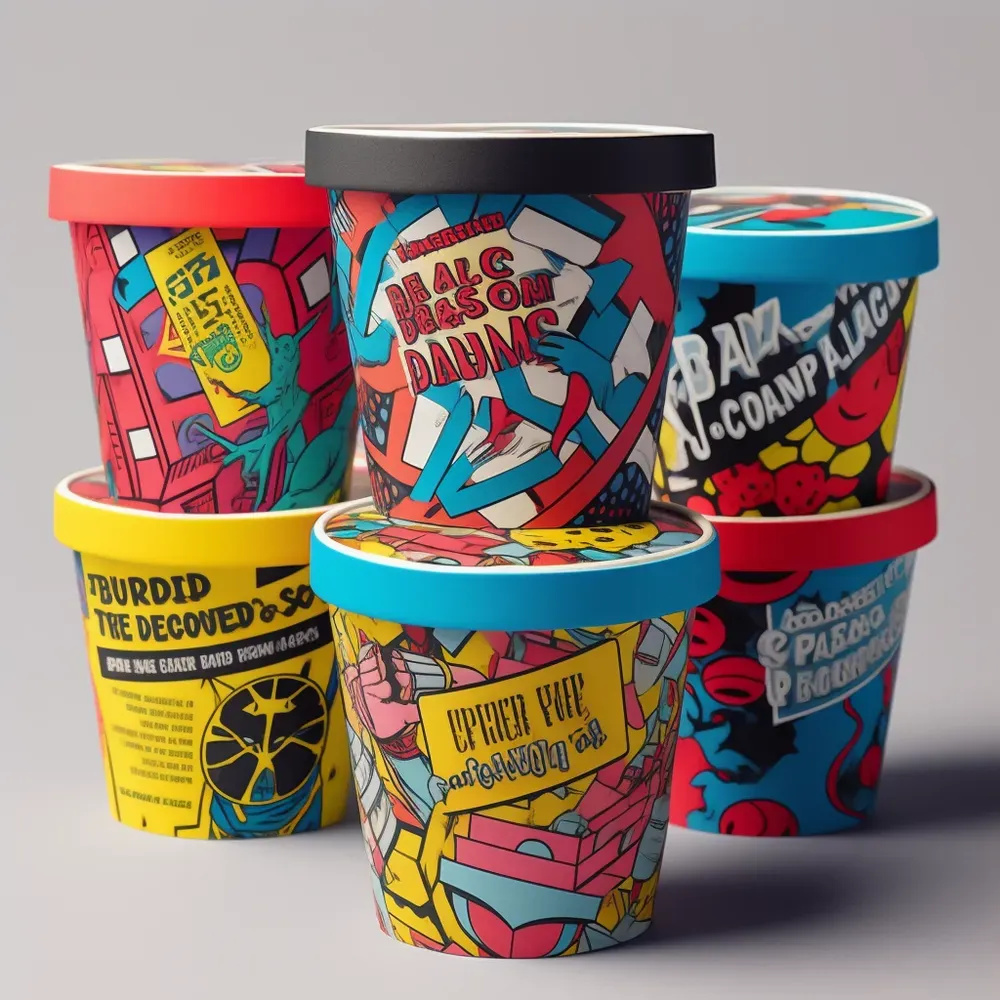 Pop Art Packaging Perfections Midjourney Prompt | PromptBase