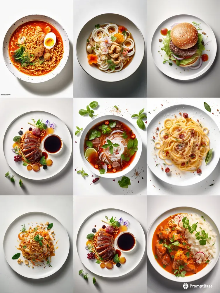 Food Photography For Recipes Menus Midjourney Prompt | PromptBase