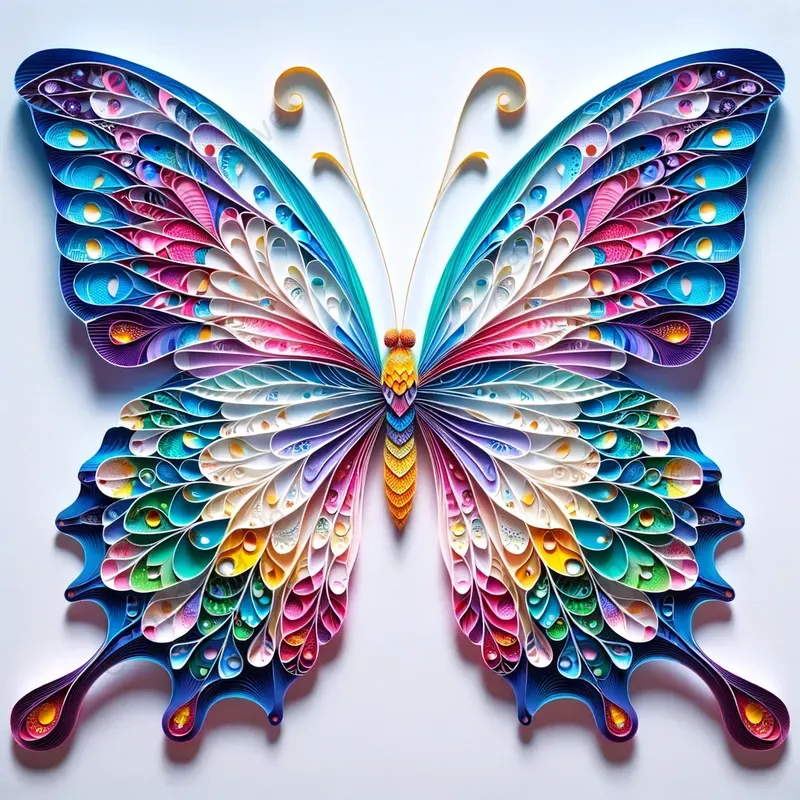 Creative Paper Creation Art Craft Beauty DALL·E Prompt | PromptBase