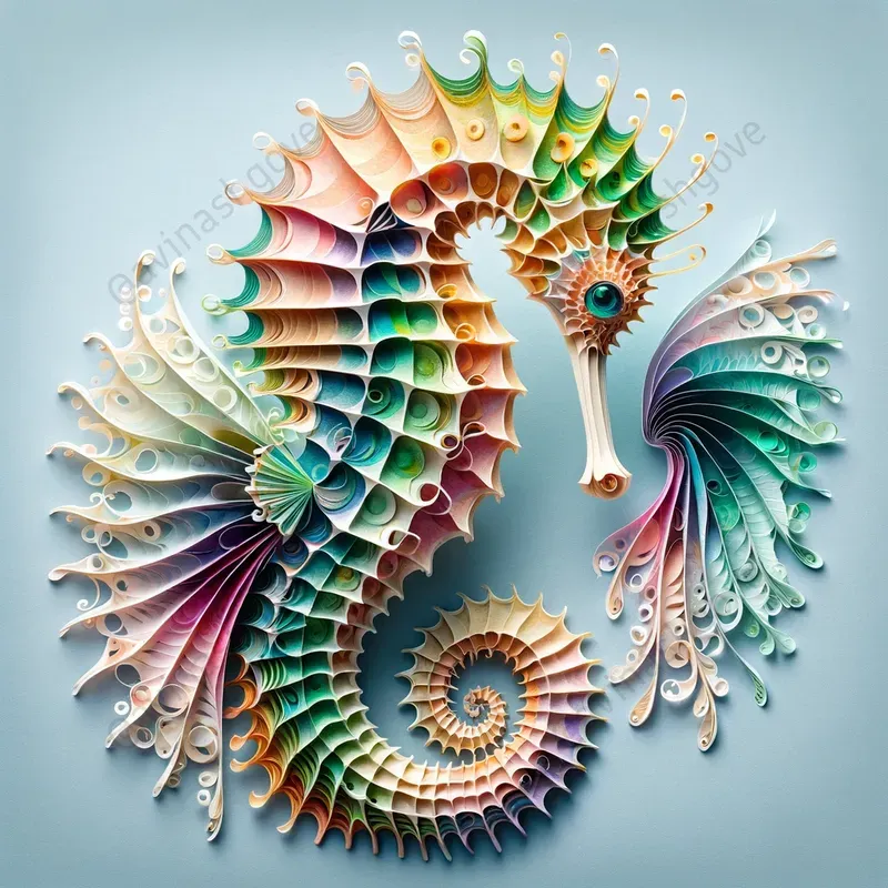 Creative Paper Creation Art Craft Beauty DALL·E Prompt | PromptBase