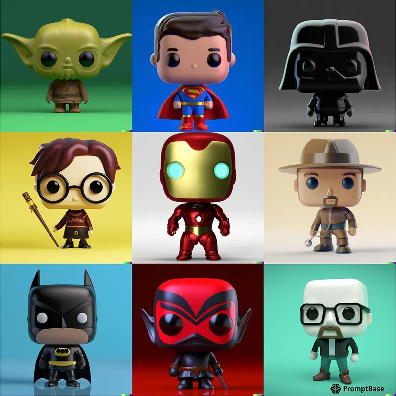 Funky Pop DALL·E Prompt | PromptBase