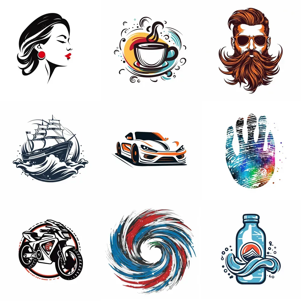 Colorfull Logos Midjourney Prompt | PromptBase
