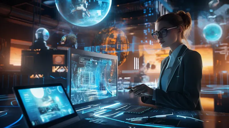Illustrations Of Futuristic Scenarios Midjourney Prompt | PromptBase