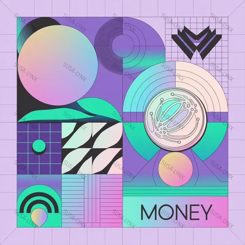 Fusion Abstract Geometric Printables Ideogram Prompt | PromptBase