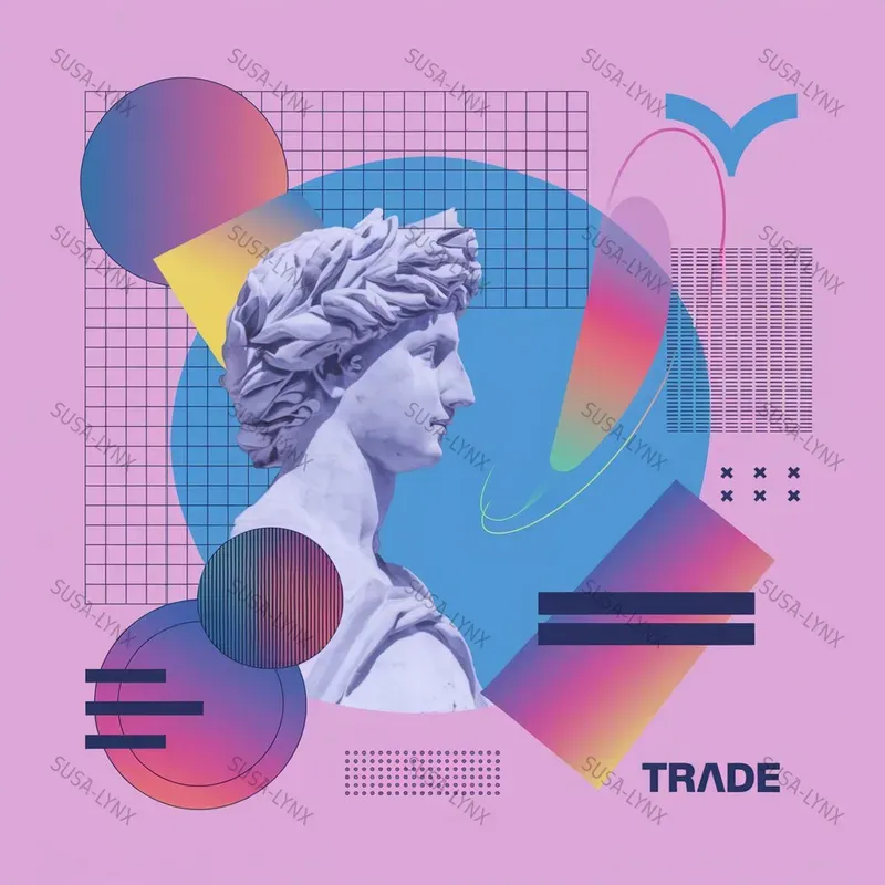 Fusion Abstract Geometric Printables Ideogram Prompt | PromptBase