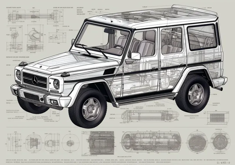 Automotive Engineering Design Drawings Midjourney Prompt | PromptBase
