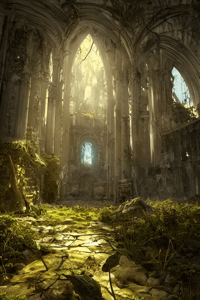 Abandoned Ruins Stable Diffusion Prompt | PromptBase