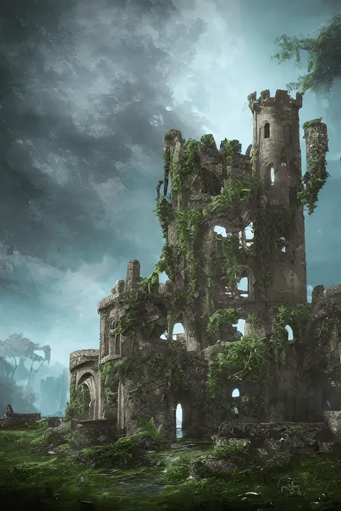 Abandoned Ruins Stable Diffusion Prompt | PromptBase