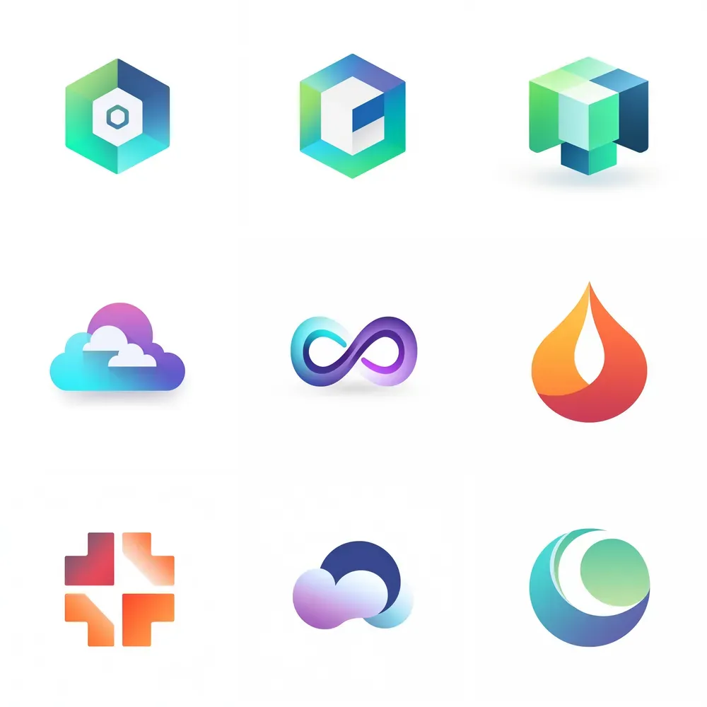 Modern Logos For Saas Midjourney Prompt | PromptBase