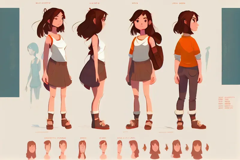 Secret Recipe Design Main Characters Midjourney Prompt | PromptBase