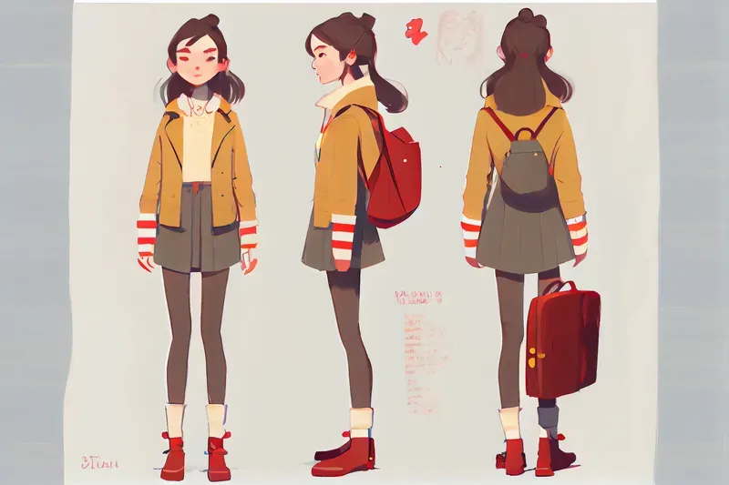 Secret Recipe Design Main Characters Midjourney Prompt | PromptBase